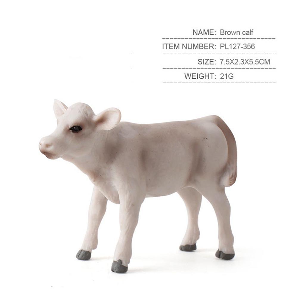 LY 1/6pcs Ação De Vaca Figura Crianças Modelos De Plástico Para ...