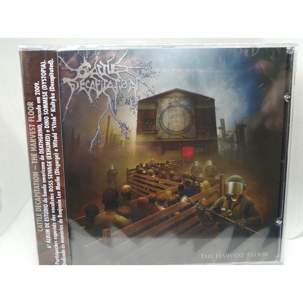 CD Cattle Decapitation - The Harvest Floor | Shopee Brasil