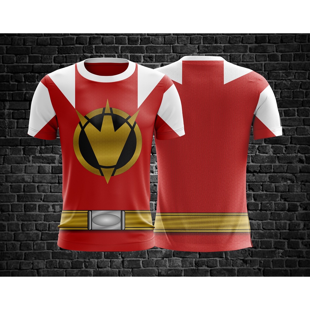 Camiseta Personalizada Power Rangers Dino Thunder/ Abaranger ...