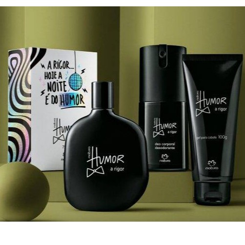 Presente Natura Humor a Rigor Masculino - kit presente | Shopee Brasil