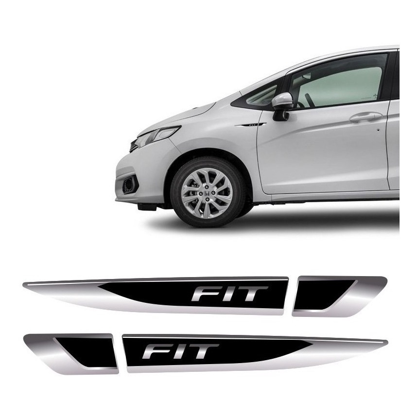 Aplique Adesivo Lateral Honda Fit | Shopee Brasil