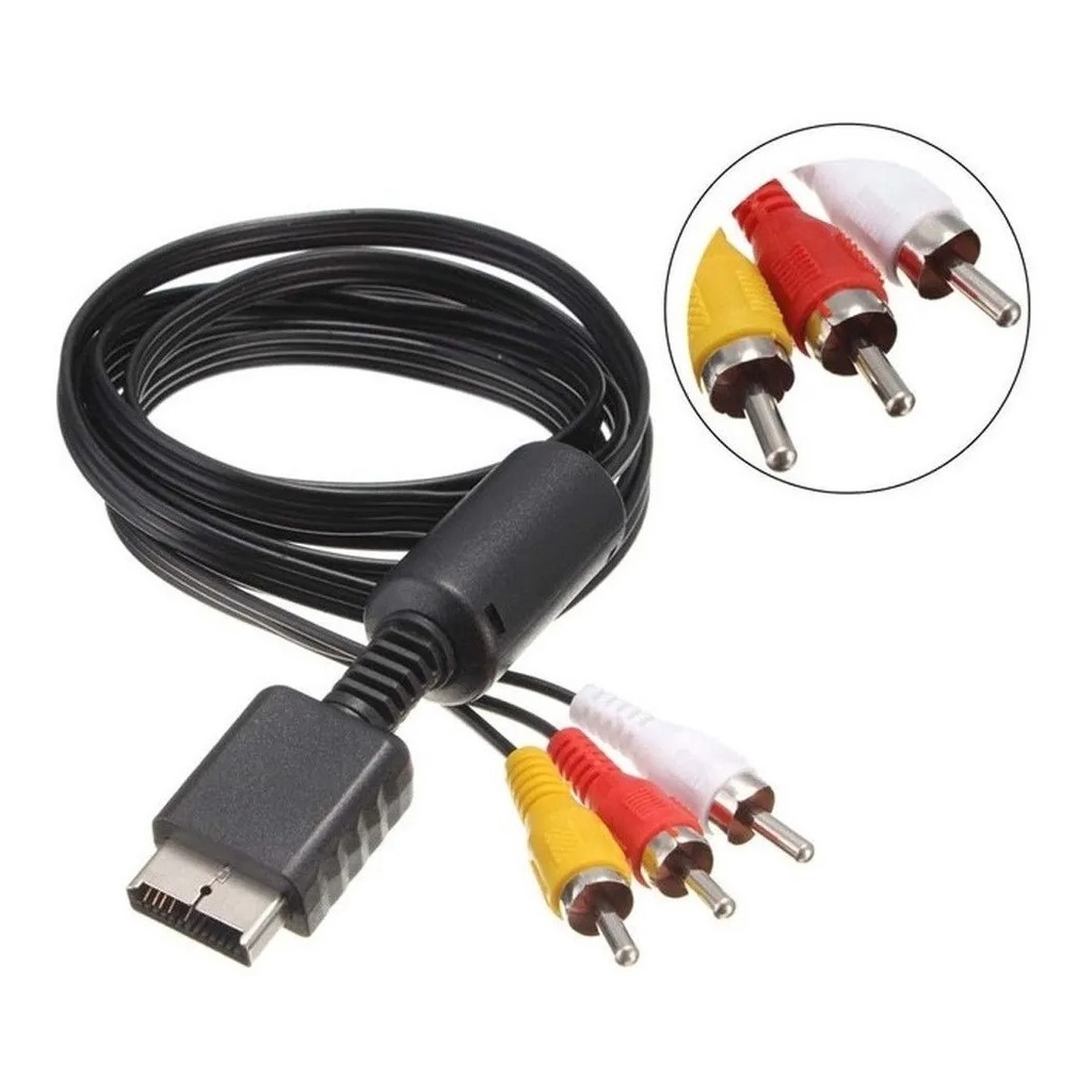 Cabo Av Audio E Video Rca Para Playstation 1, Ps2 E Ps3 1.50m | Shopee ... Cabo Av Audio E Video Rca Para Playstation 1, Ps2 E Ps3 1.50m | Shopee ...
