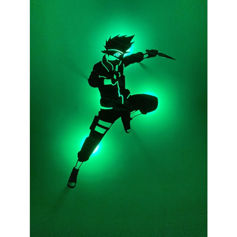 Luminária Kakashi Naruto RGB Anime | Shopee Brasil