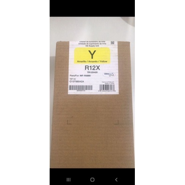 CARTUCHO EPSON R12X AMARELO TR12X420 LACRADO | Shopee Brasil