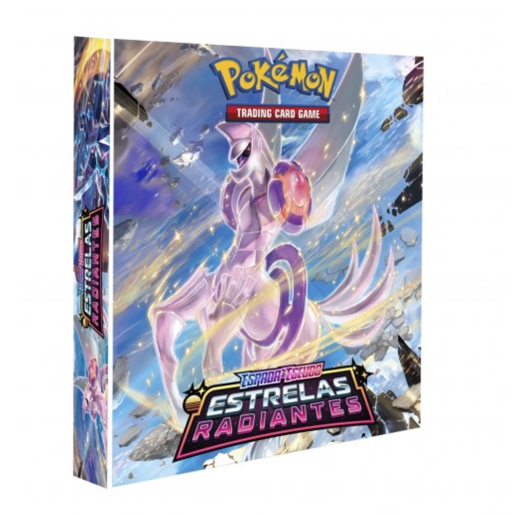 Álbum Fichário Porta Cartas Pokémon TCG - Palkia Estrelas Radiantes ...