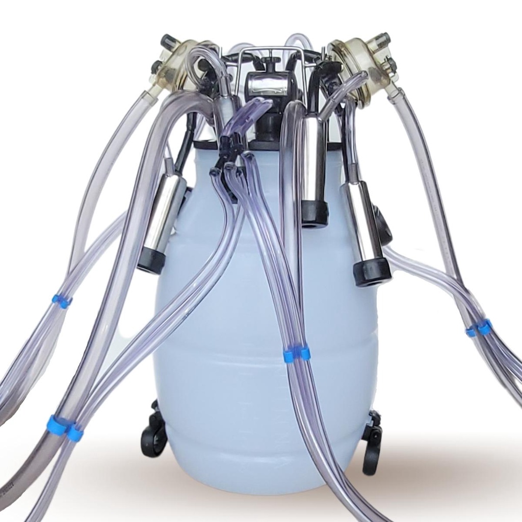 Conjunto Duplo De Ordenha Com Latão , Conjunto Completo | Shopee Brasil