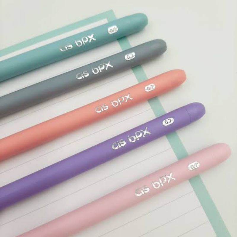 Caneta Esferográfica 0,7mm BPX C/ 10 Cores CIS | Shopee Brasil