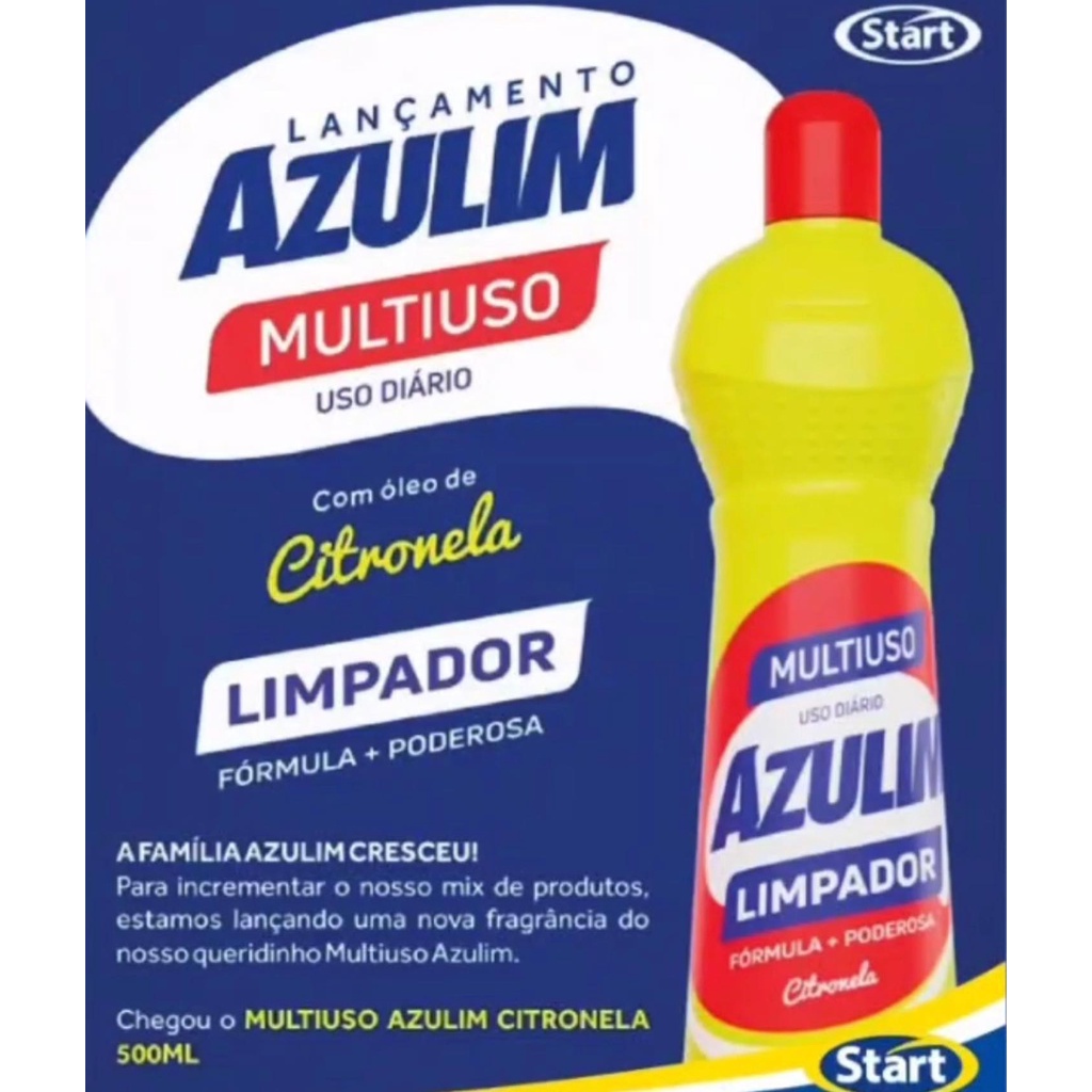 Multi Uso Azulim Citronela Start 500ml | Shopee Brasil