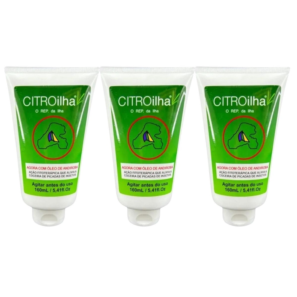 Kit 3 Repelentes Naturais Citronela - Citroilha Extra Forte | Shopee Brasil