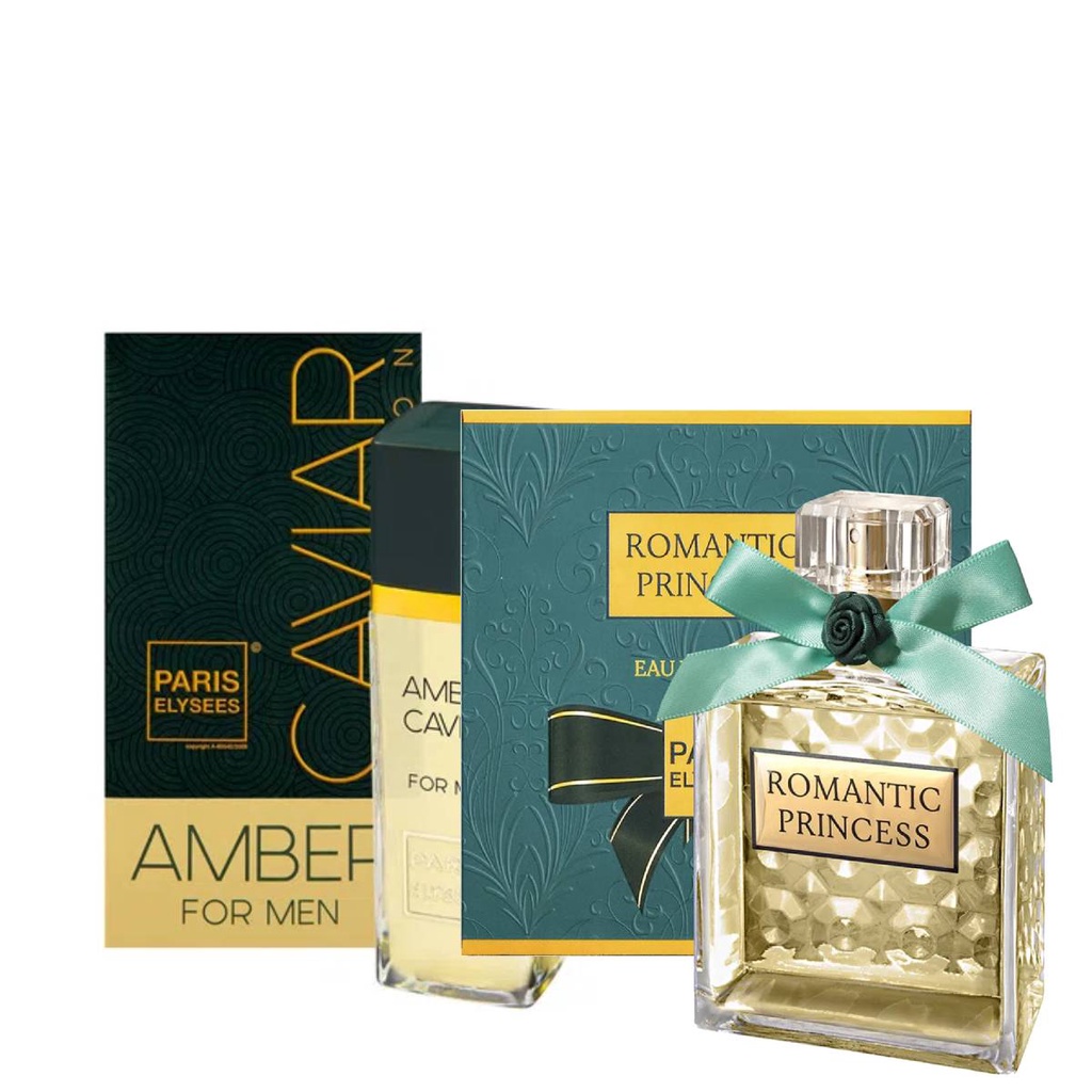 Amber Caviar + Romantic Princess 100mL - Paris Elysees | Shopee Brasil