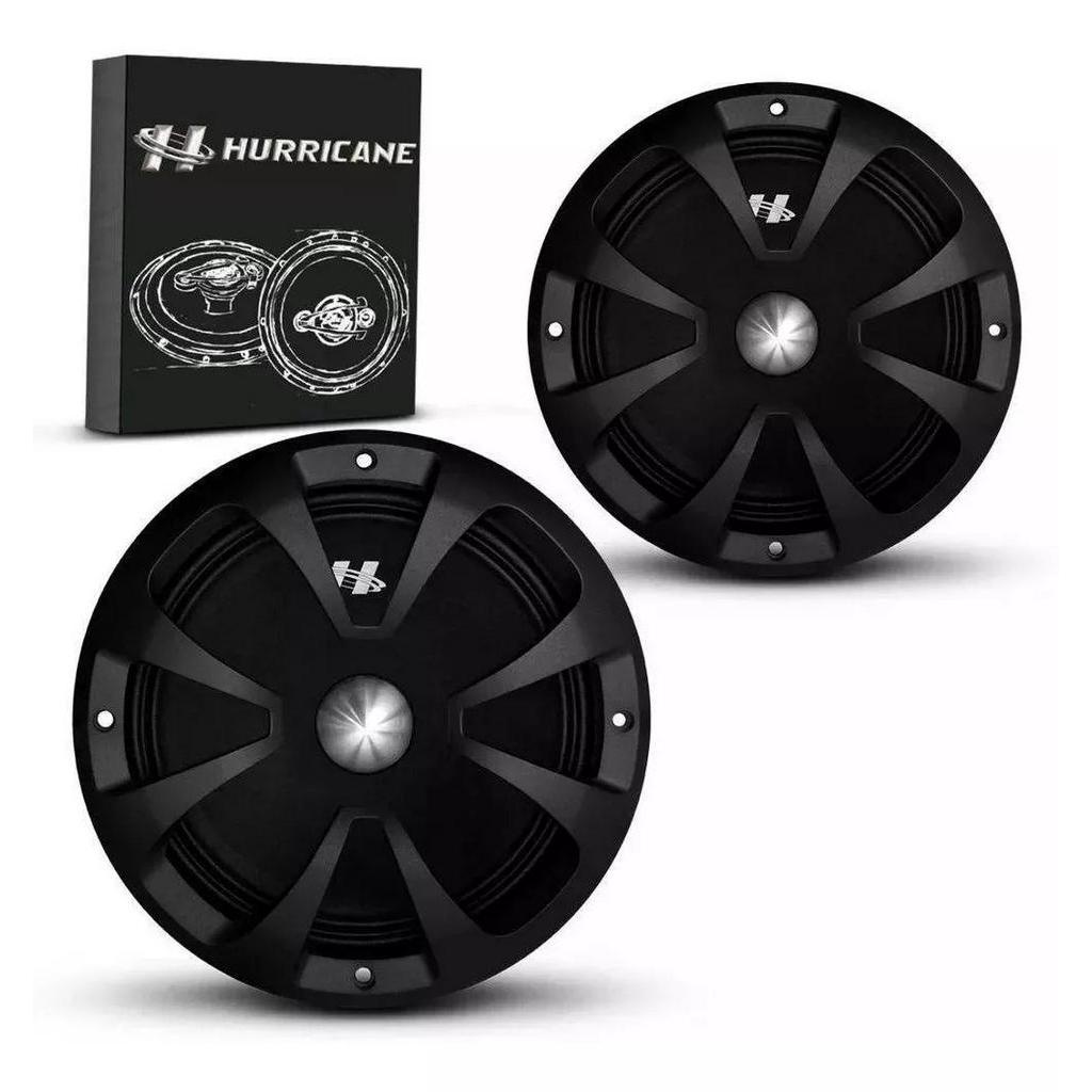 Alto Falante Woofer Hurricane 6 Polegadas Mb-600-8 500w Rms 4 e 8 ohms Profissional Medio ...