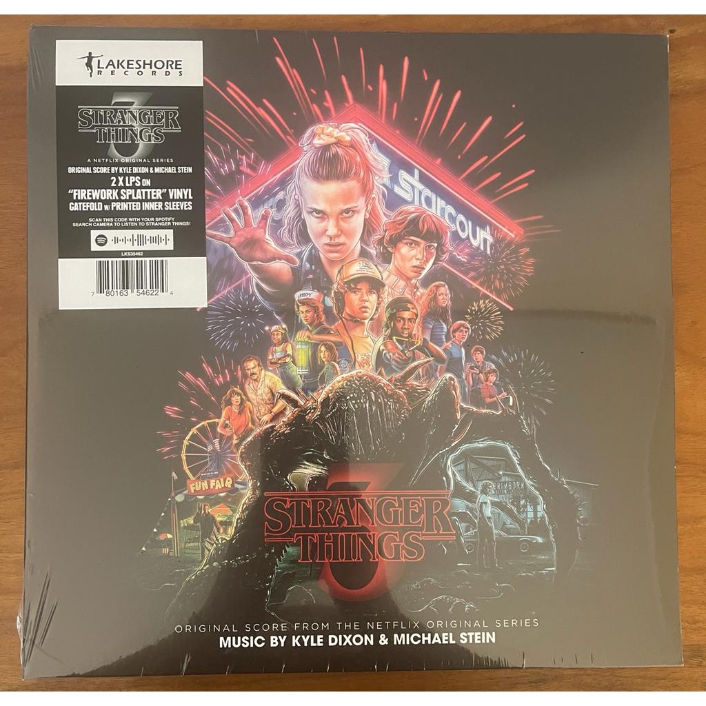 Disco Vinil LP Stranger Things - 3a Temporada - Lacrado | Shopee Brasil