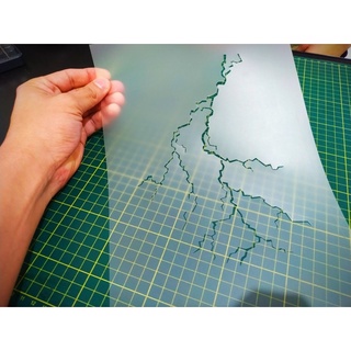 Stencil Raios para Pinturas Molde Raio para aerografias | Shopee Brasil
