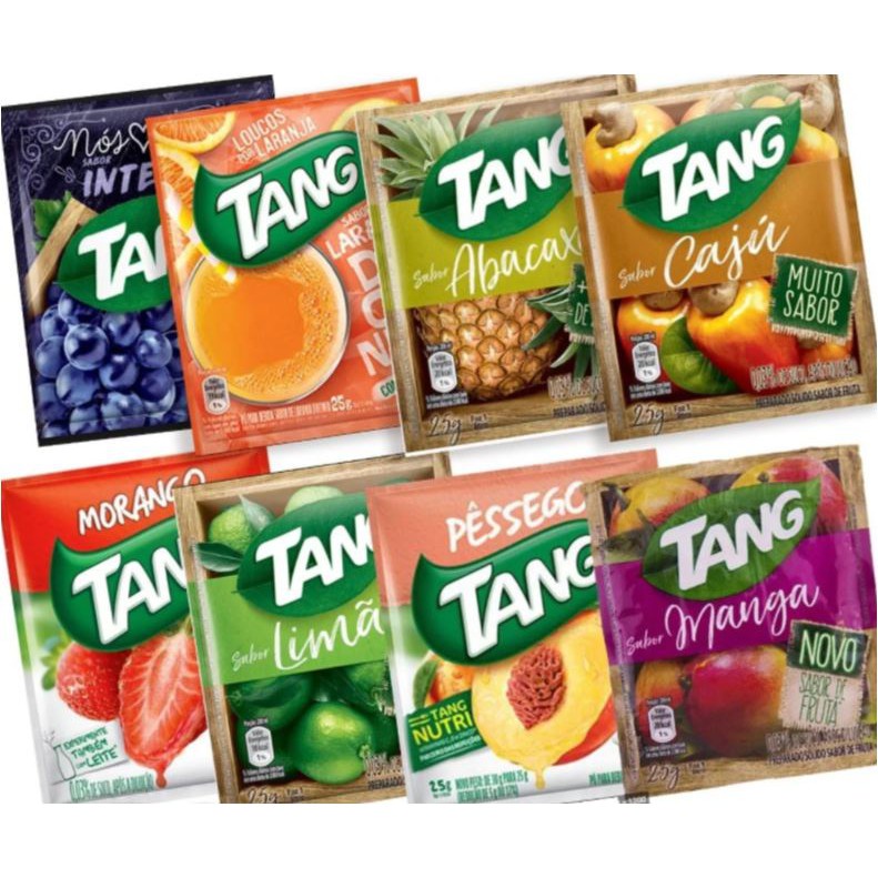Suco TANG em Pó pacote unitário de 25g | Shopee Brasil