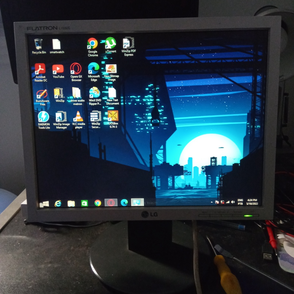 Monitor De Lcd LG Flatron LG 1550s 15 - Leia O Anuncio | Shopee Brasil