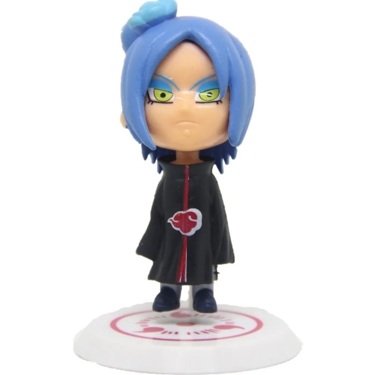 Konan Akatsuki - Action Figure - Coleção Naruto Shippuden - Miniatura ...