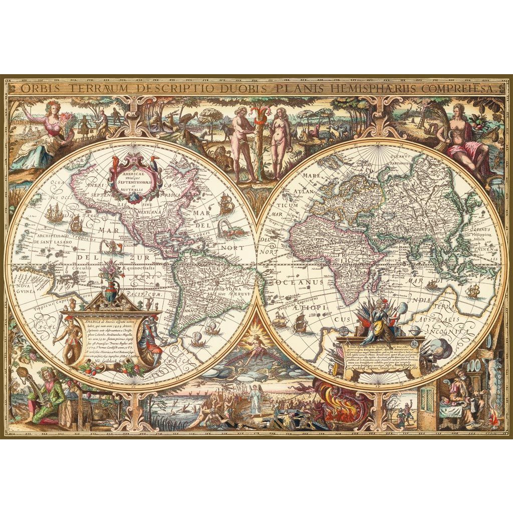 Poster Mapa Mundi - Quadro Mapa Mundi Retro - Tamanho A4 | Shopee Brasil