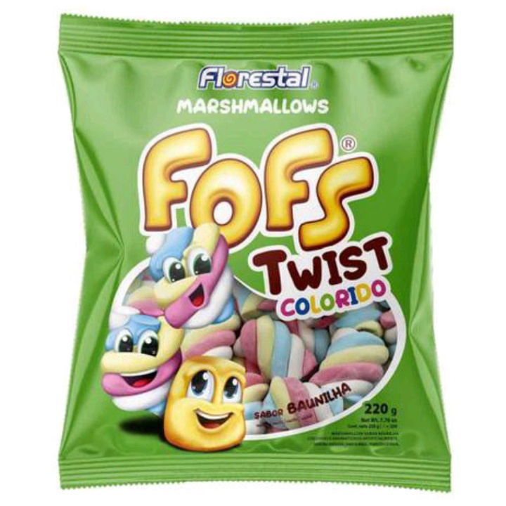 Florestal - Marshmallow Fofs Azul / Branco 220g | Shopee Brasil