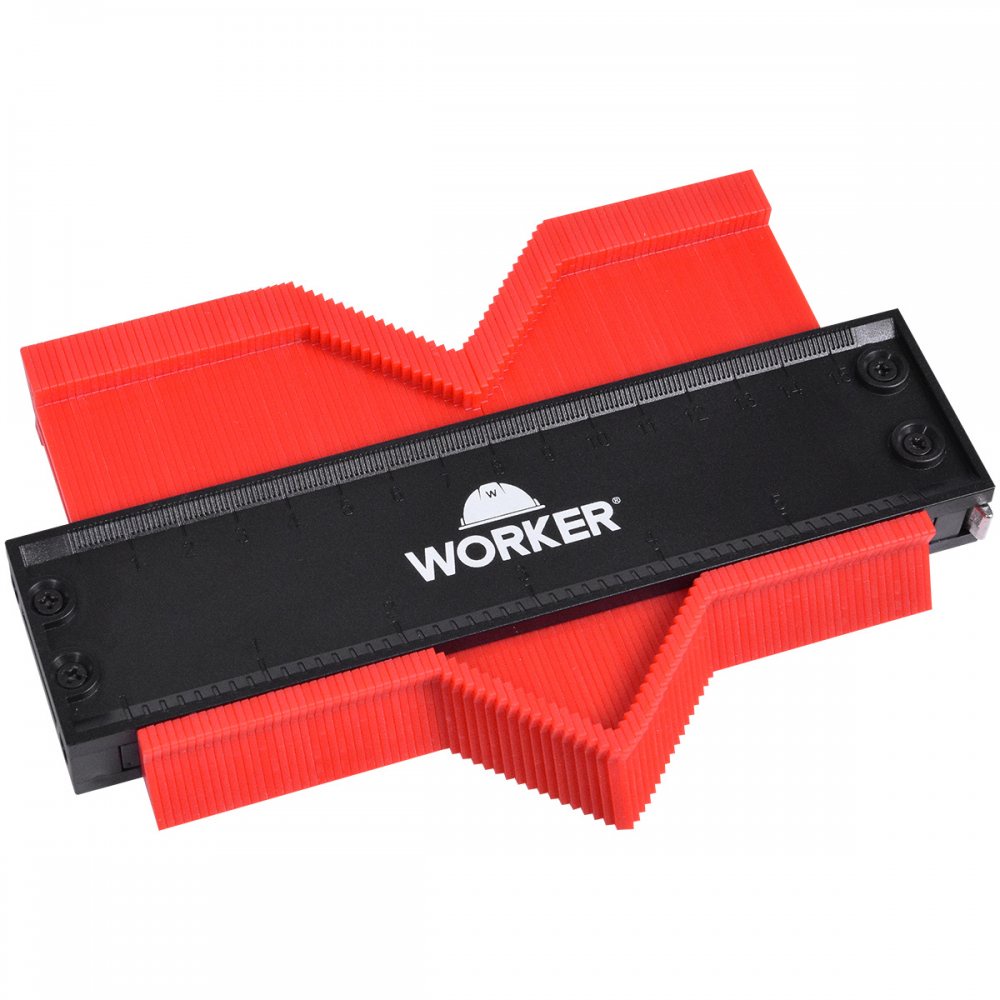 Gabarito Medidor De Contorno 6'' 150mm Worker - 180687 | Shopee Brasil