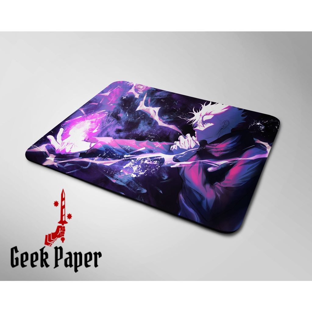 Mouse Pad Coleção Jujutsu Kaisen JJK Anime Mangá Gojo Yuji 20 x 24 ...