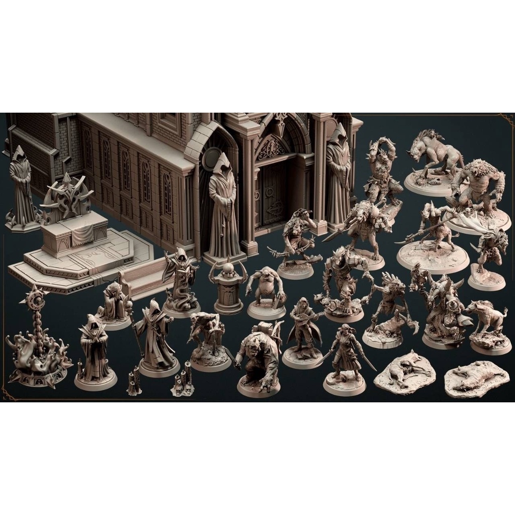 MINIATURAS / Esculturas e TABULEIRO E RPG Dungeons & Dragons Coleção ...