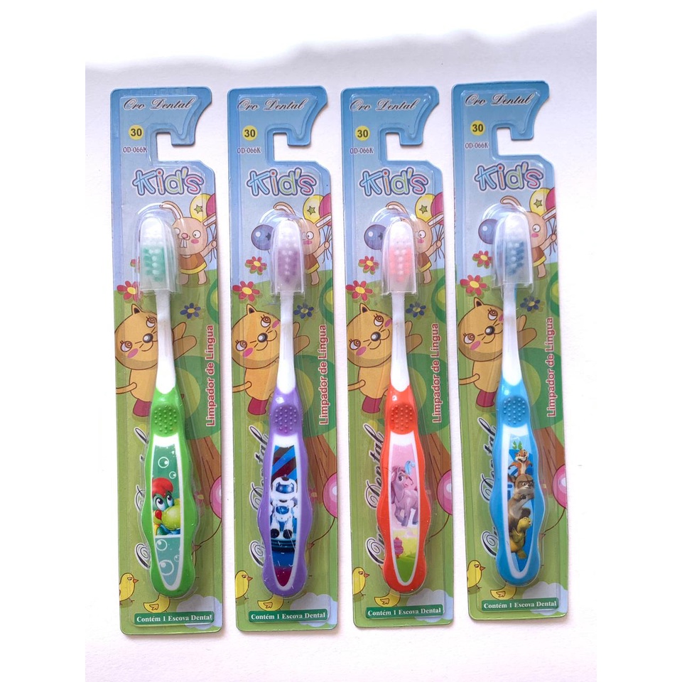 Escova de Dentes Infantil- Kids dental- Unidade | Shopee Brasil
