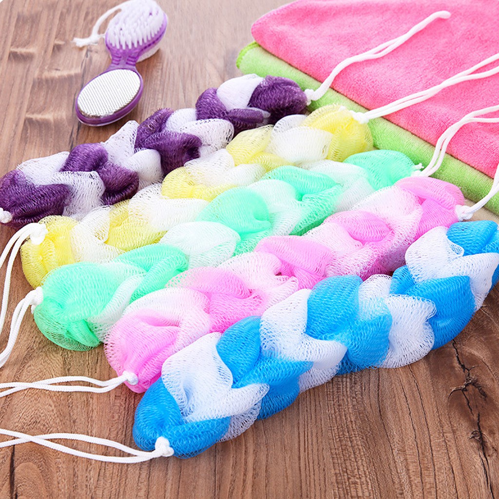 Kit Esponja Limpeza Corporal Banho + Esponja Para Esfoliação / Bucha ...