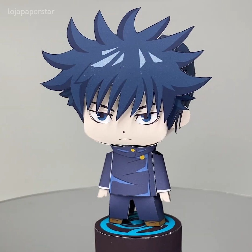 FIGURES DE JUJUTSU KAISEN PAPERCRAFTS Megumi Fushiguro | Shopee Brasil
