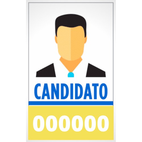 Santinho Político 1000 Un No Papel Sulfite 75g 7 Cm X 10 Cm | Shopee Brasil