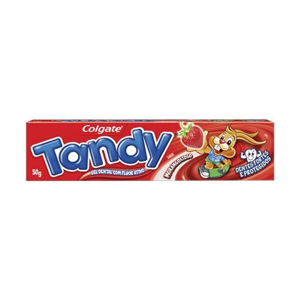 PASTA DE DENTE TANDY MORANGO 50 G | Shopee Brasil
