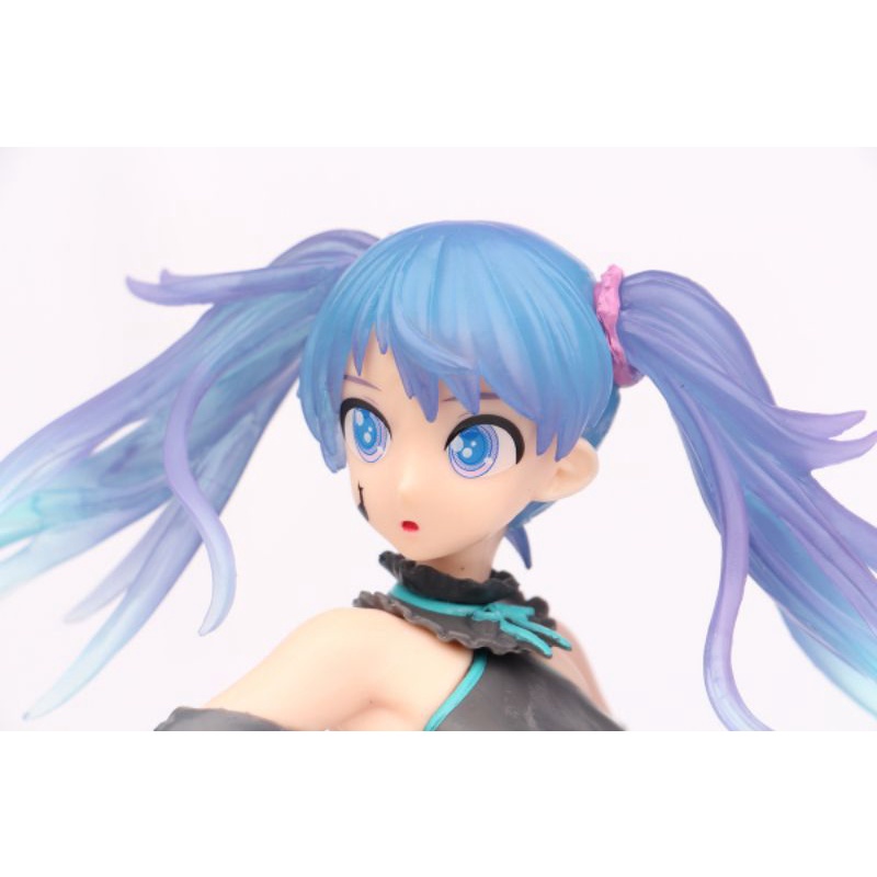 Action Figure Hatsune Miku Ghost In Black | Shopee Brasil