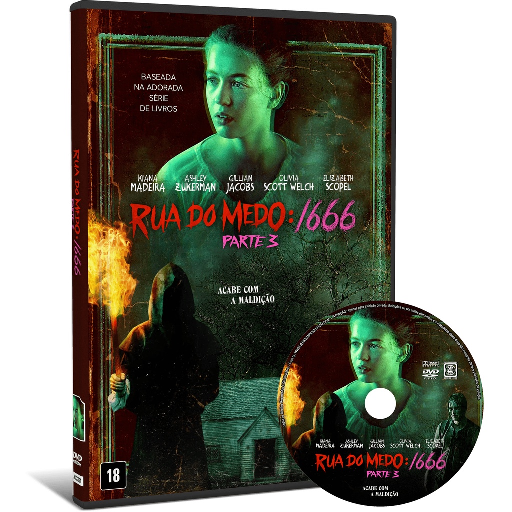 DVD Filme Rua do Medo: 1666 - Parte 3 (2021) | Shopee Brasil