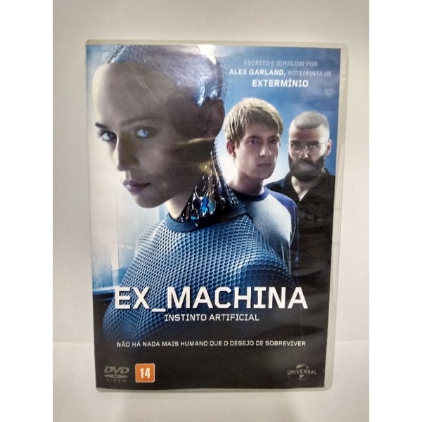 DVD Ex Machina: Instinto Artificial (2015) | Shopee Brasil