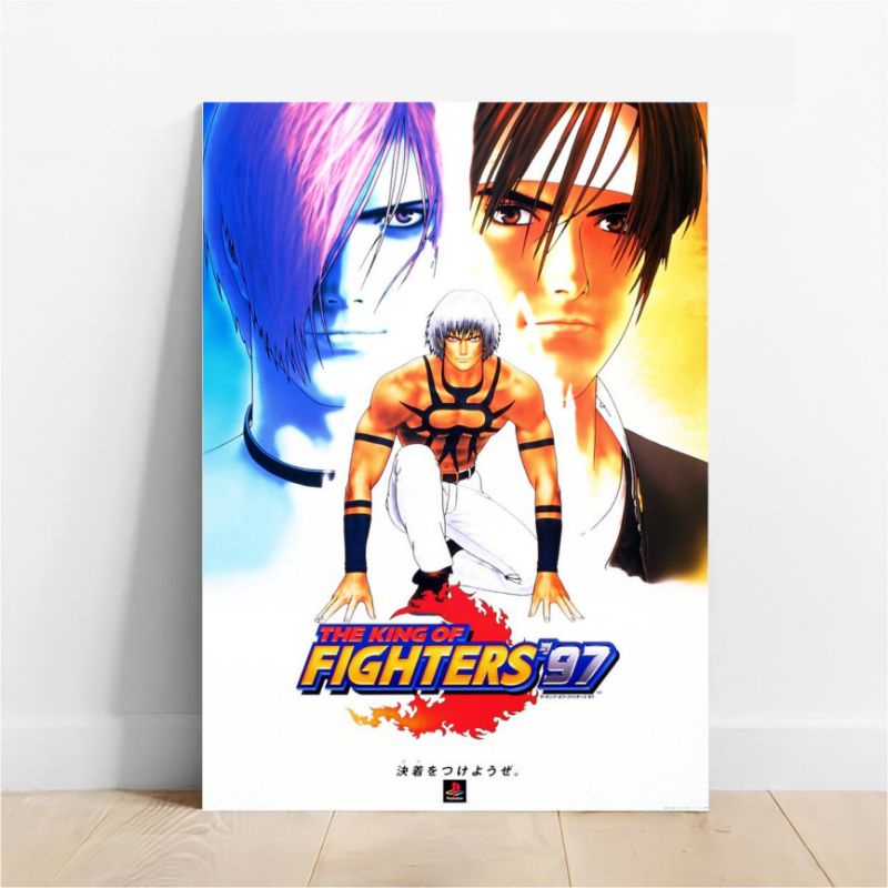 quadro jogo the king of fighters placa decorativa mdf | Shopee Brasil