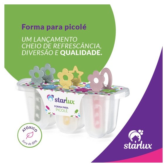 Formas de Sorvete Picolé Caseiro com 6 Cavidades Colorida | Shopee Brasil