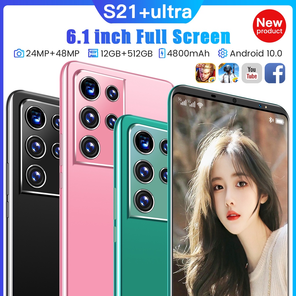 Telefone Celular S21 Original 12GB + 512GB 5G Venda De Cherry Mobile ...