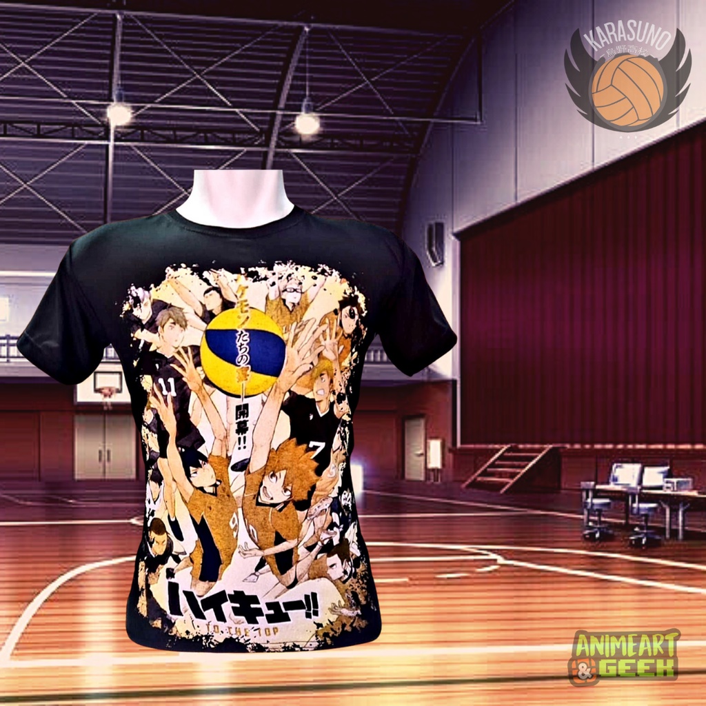 Camiseta haikyuu | Shopee Brasil
