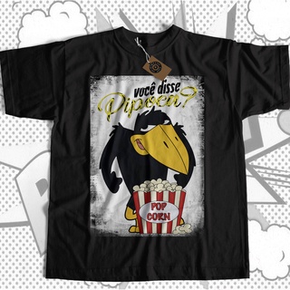 Camiseta Algodão Unissex Jubileu - Você Disse Pipoca camiseta pica pau | Shopee Brasil