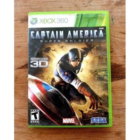 Captain America Super Soldier (mídia Física) - Xbox 360 - Faz a Boa!