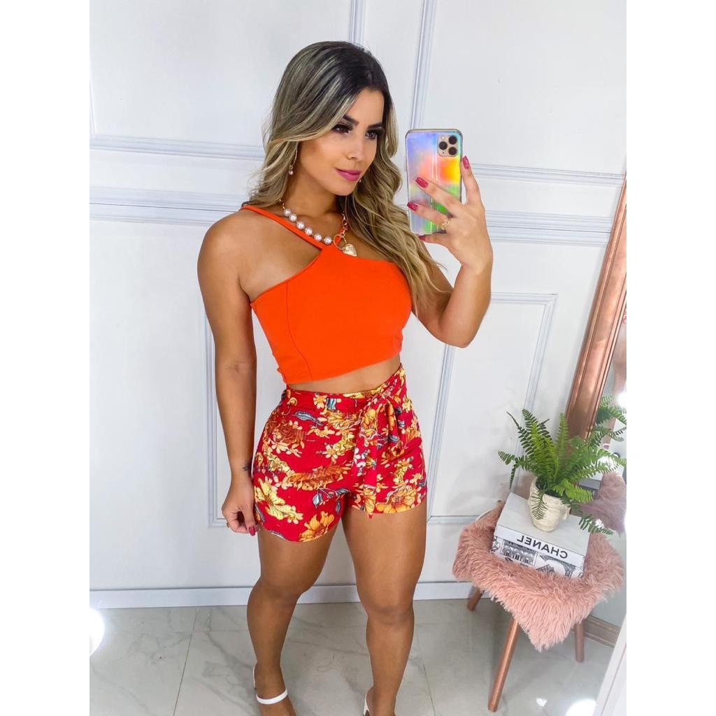 Conjunto Feminino modinha | Shopee Brasil