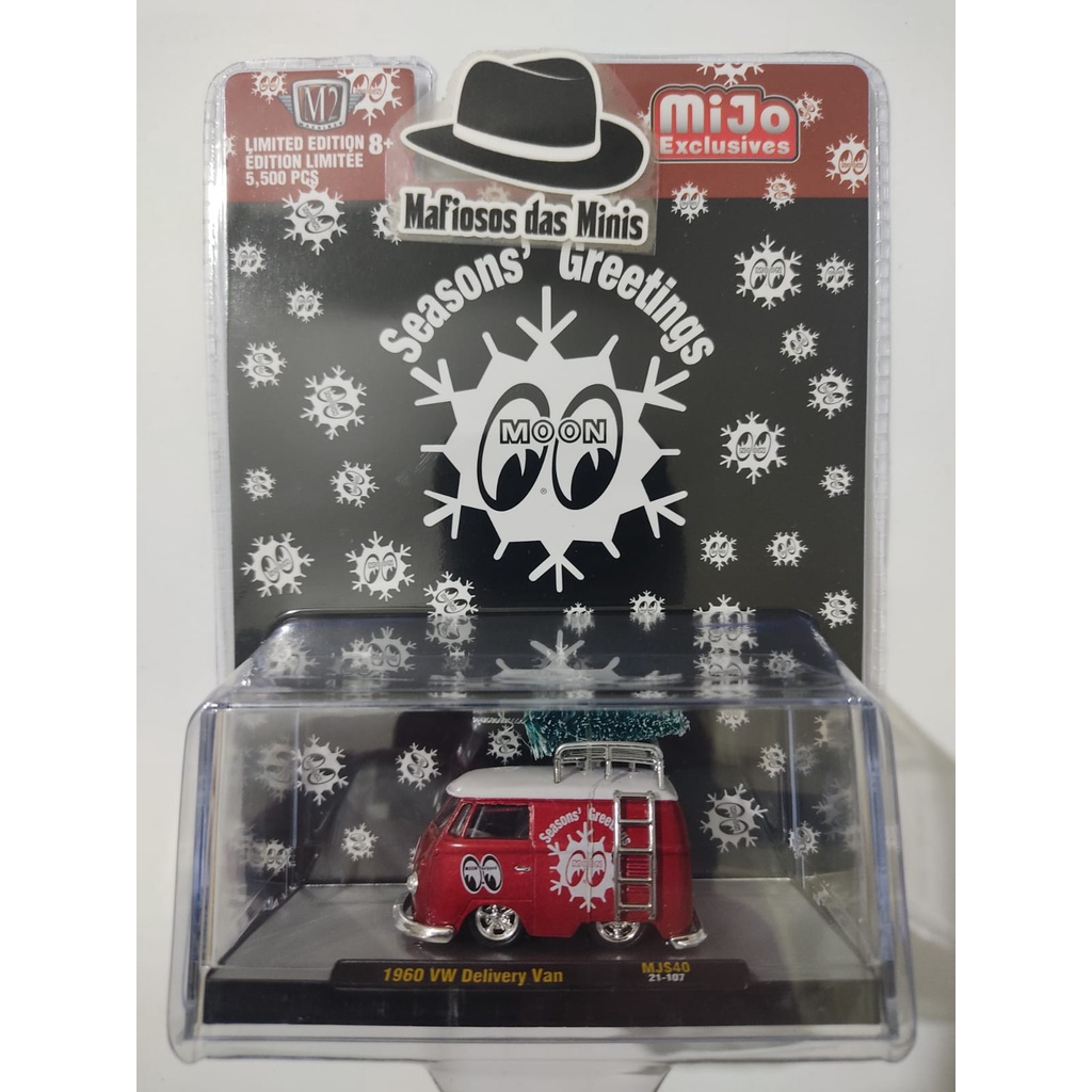 M2 1960 VW Delivery Van Kool Kombi Mooneyes Short Van | Shopee Brasil