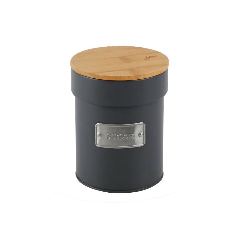 Porta Condimentos Lata Hermetica Mattee Sugar Chumbo 1000ml | Shopee Brasil