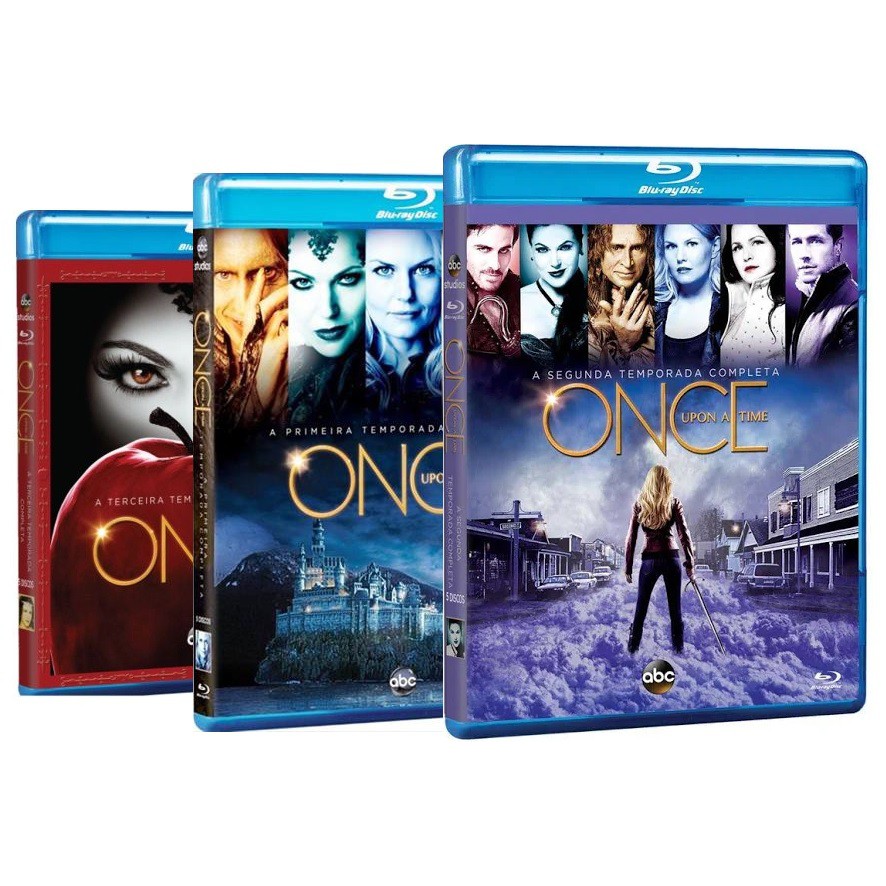 Coleção - Once Upon a Time - Blu ray 15 discos (Temporadas 1, 2 e 3 ...