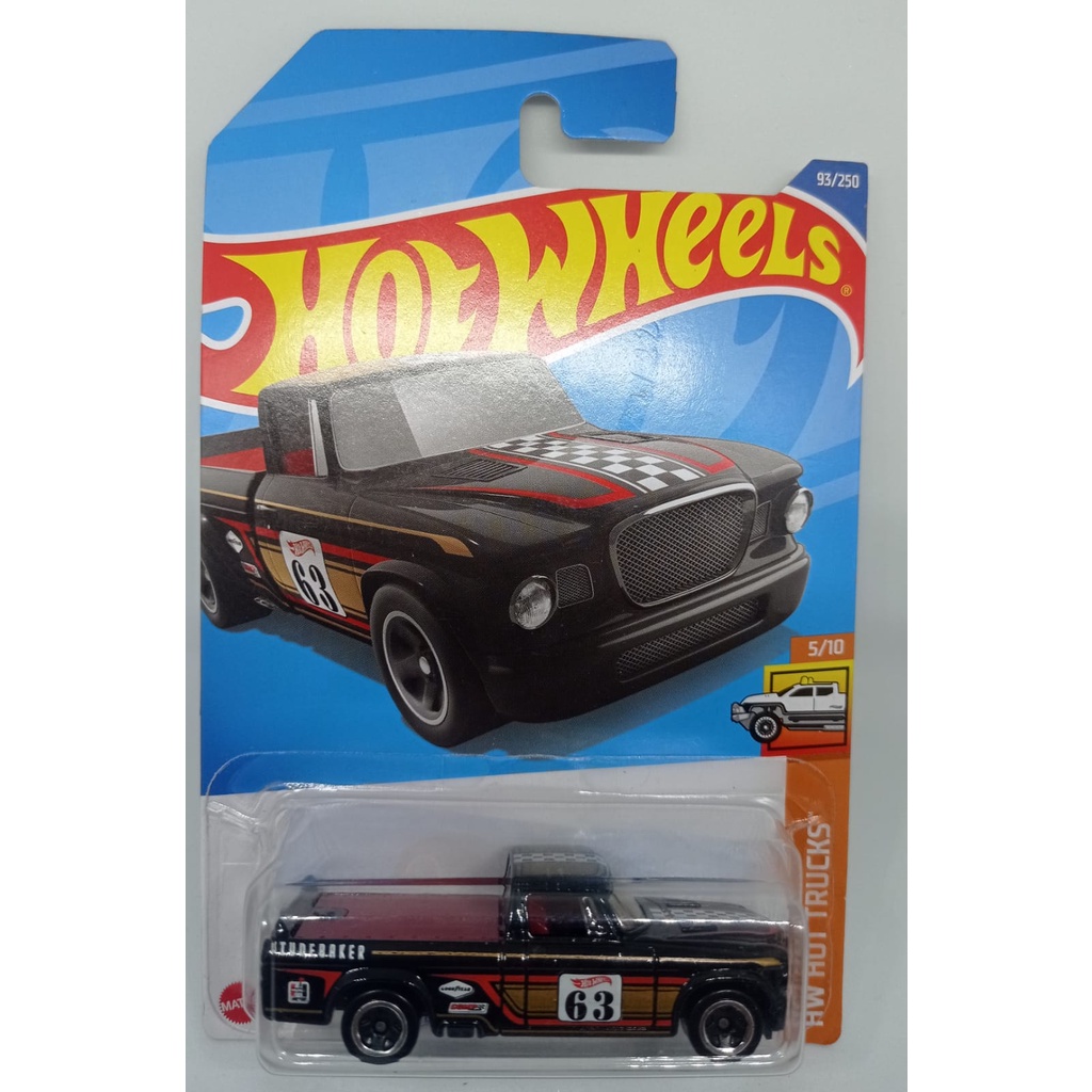 Miniatura PICKUP Hotweels MINI CAMIONETE 63 STUDEBAKER CHAMP HOT TRUCKS ...