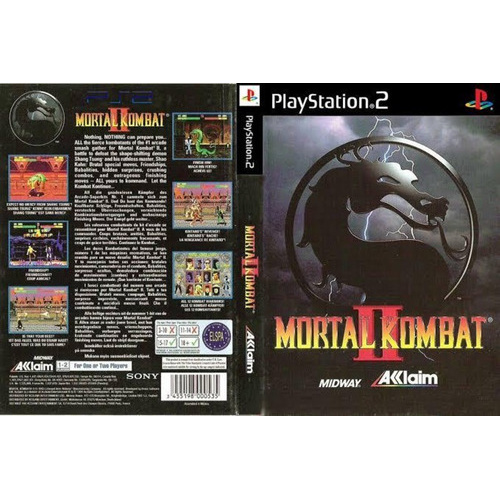 Jogo Mortal Kombat 2 - Playstation 2 | Shopee Brasil