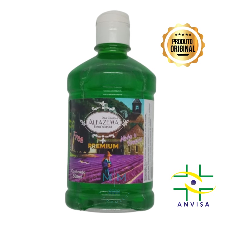 Perfume Alfazema Yolanda Premium Banho Líquido 500ml Original | MM ...