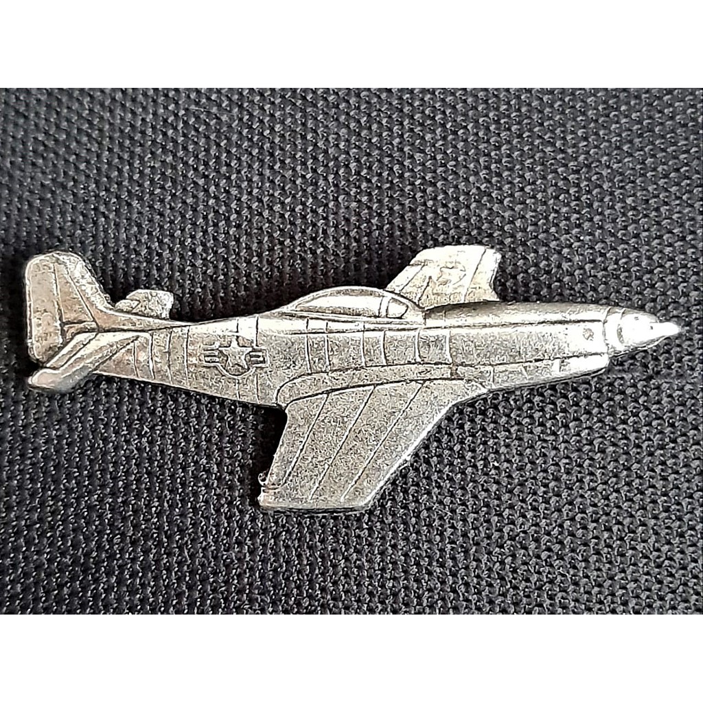 Broche Avião P-51 Mustang Caça Americano Pin US Army Air Corps | Shopee ...