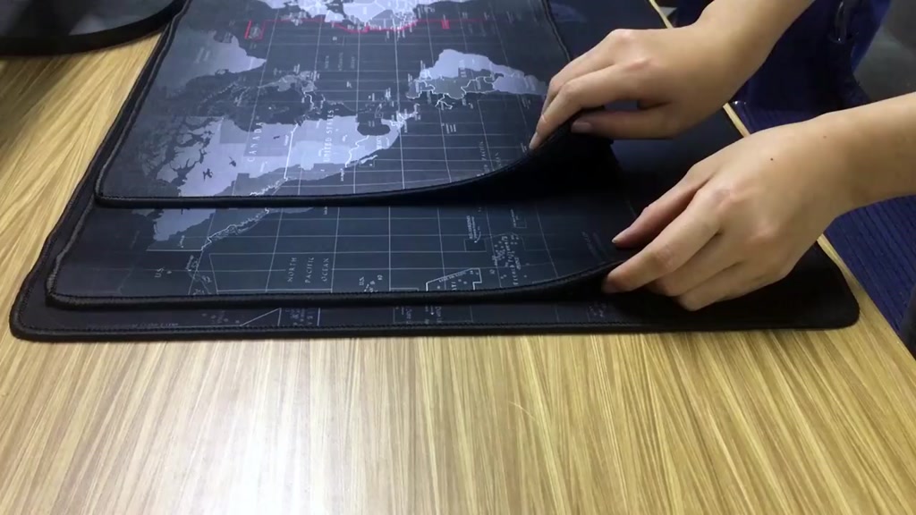 Mouse pad mapa 90*40cm Mouse Pads mapa mundial Para trabalhos ...