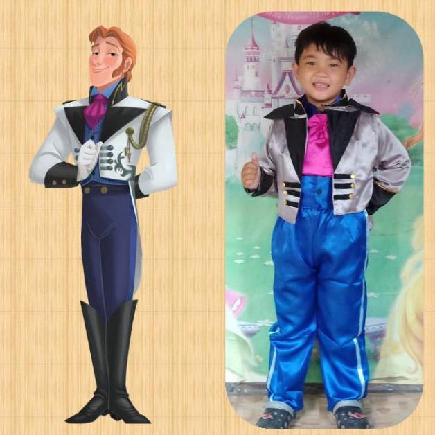 Fantasia Disney Personagem Príncipe Hans Frozen Produto Quente | Shopee ...