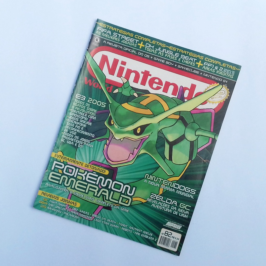 Revista Nintendo World número 82. Pokemon Emerald, Zelda GC, Donkey ...